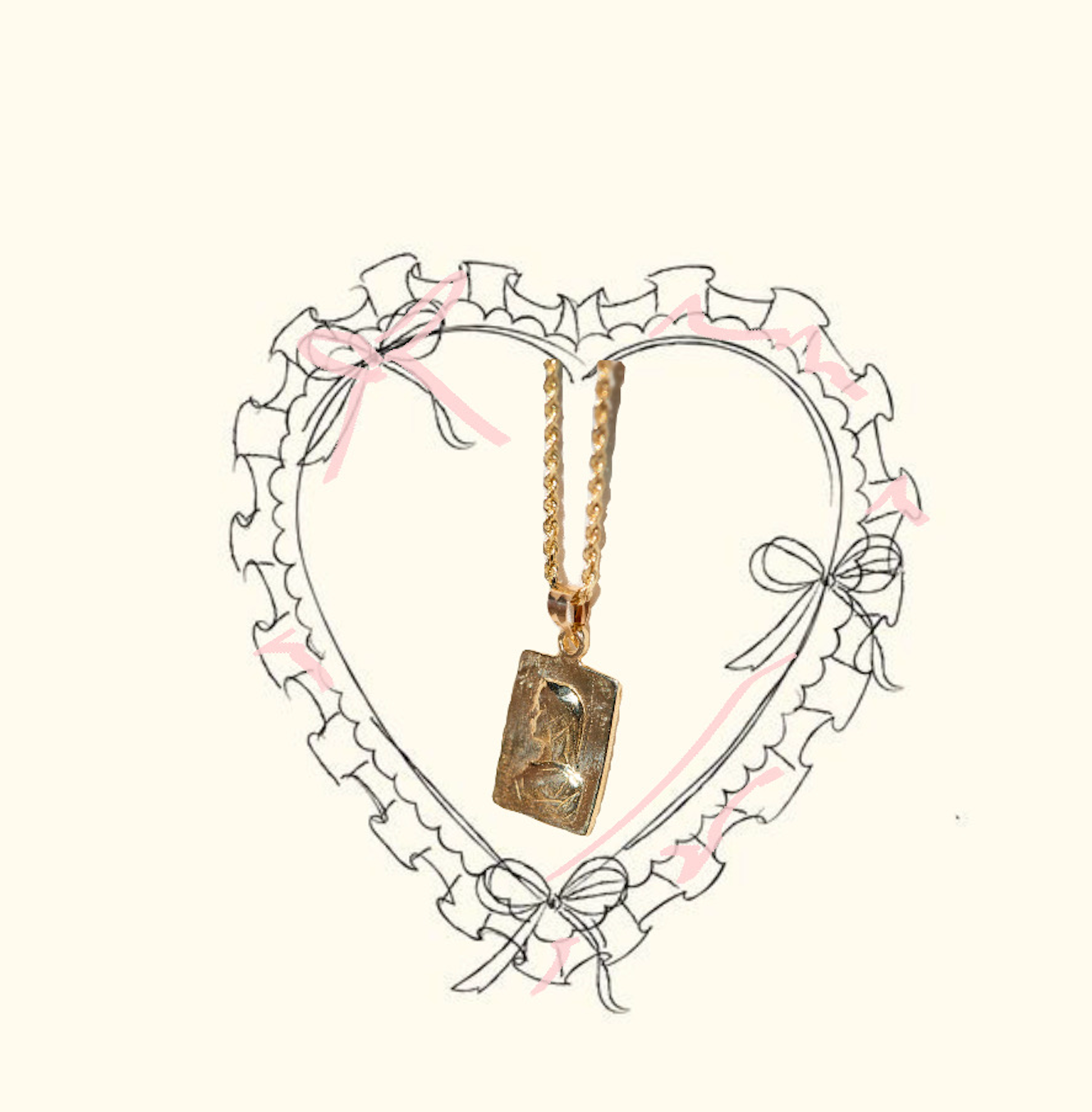 The Saint Karl Pendant – Margaux Perrier
